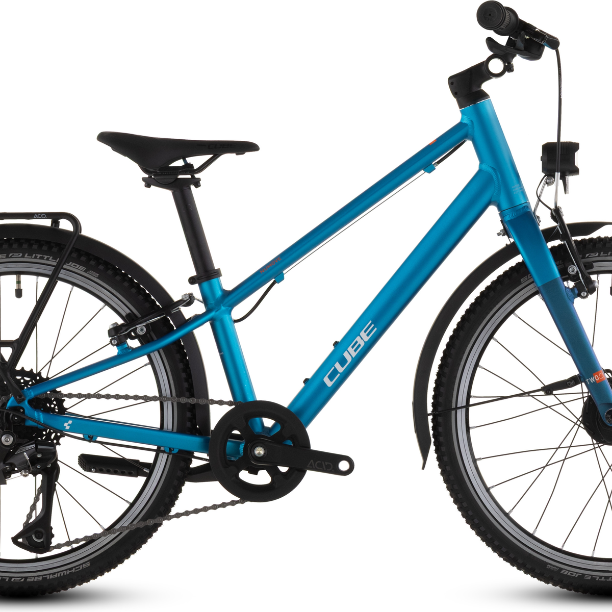 Cube Numove 200 FE (2026) | 20 Zoll Kinderfahrrad | topasblue´n´nebula ...